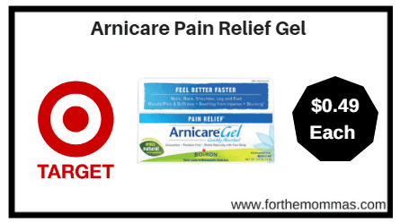 Target: Arnicare Pain Relief Gel ONLY $0.49