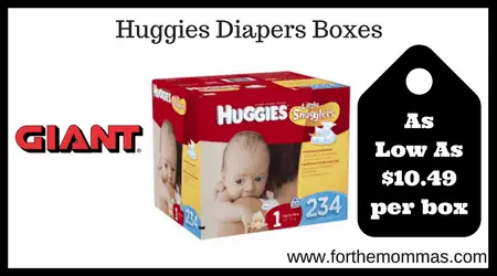Giant: Huggies Catalina Offer & Instant Savings Double Dip {1/19}