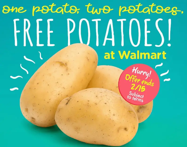 Free Potatoes at Walmart