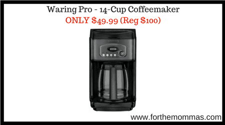 Waring Pro - 14-Cup Coffeemaker ONLY $49.99 (Reg $100)
