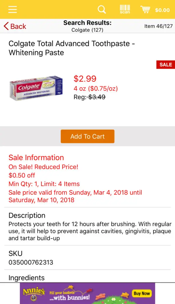 ShopRite: FREE Colgate Total Toothpaste Thru 3/10!