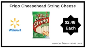 Walmart: Frigo Cheesehead Multipack String Cheese ONLY $2.48