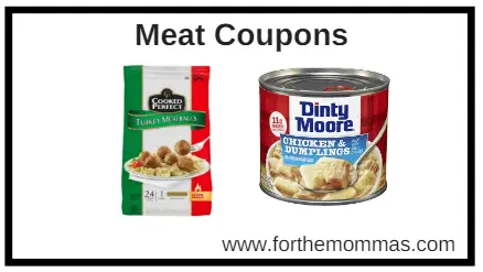 Meat Coupons 3/12/18: Cooked Perfect, Hormel, Dinty Moore and More