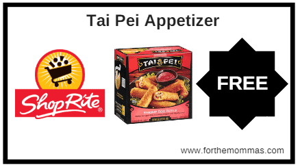 ShopRite: FREE Tai Pei Appetizer Thru 3/31!