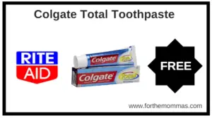 Rite Aid: Free Colgate Toothpaste Starting 4/15