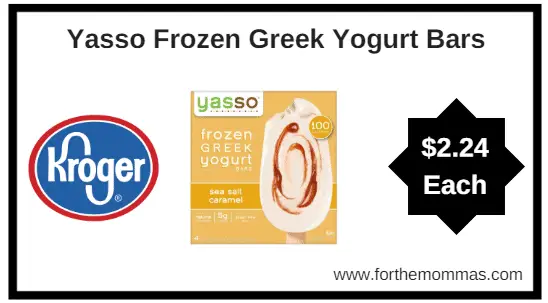 Kroger Mega Sale Yasso Frozen Greek Yogurt Bars Only 199 Reg 549