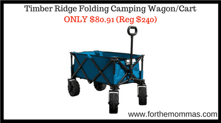 Timber Ridge Folding Camping Wagon/Cart ONLY $80.91 Shipped (Reg $240)