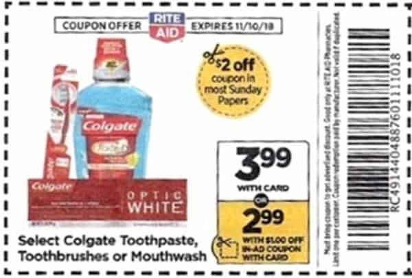 Rite Aid: Colgate Toothpaste ONLY $0.99 Starting 11/4