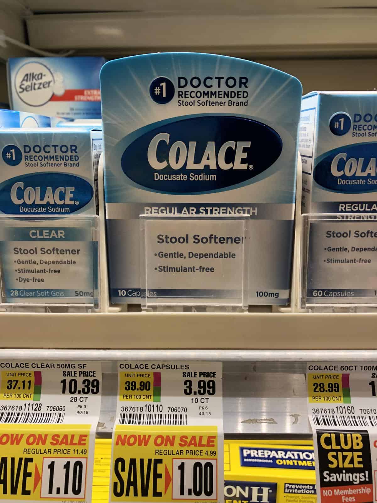 ShopRite: FREE Colace Regular Strength Tablets Thru 11/10