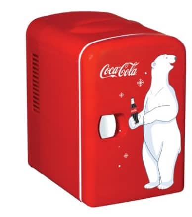 Coca-Cola Personal 6 Can Portable Mini Fridge $35 (Reg $64)