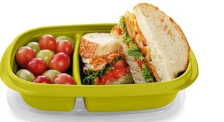 Rubbermaid TakeAlongs Sandwich Food Storage Containers, 3 Pack $2.46