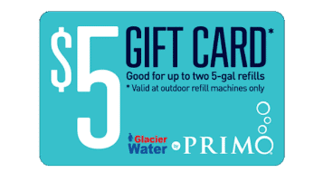 Free $5 Primo Water Gift Card