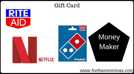 Rite Aid: Moneymaker Gift Card Deal Starting 6/30
