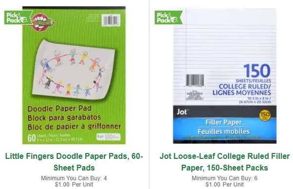 Dollar Tree: Stock Up On $1 School Supplies!