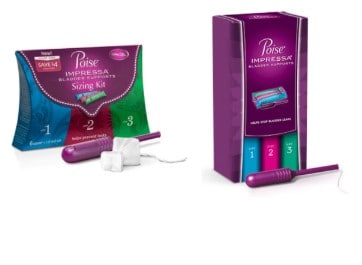 Free Poise Impressa Sample Pack