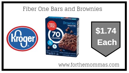 Kroger Mega Sale: Fiber One Bars and Brownies ONLY $1.74 {Reg $3.69 ...