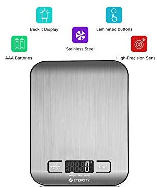 Etekcity Food Digital Kitchen Scale $9.86 {Reg $19}
