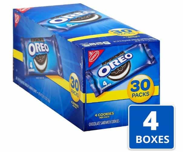 Oreo Chocolate Sandwich Cookies 4-Boxes $11.39 Shipped