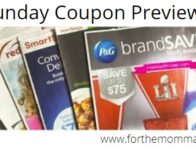 Sunday Coupon Insert Preview