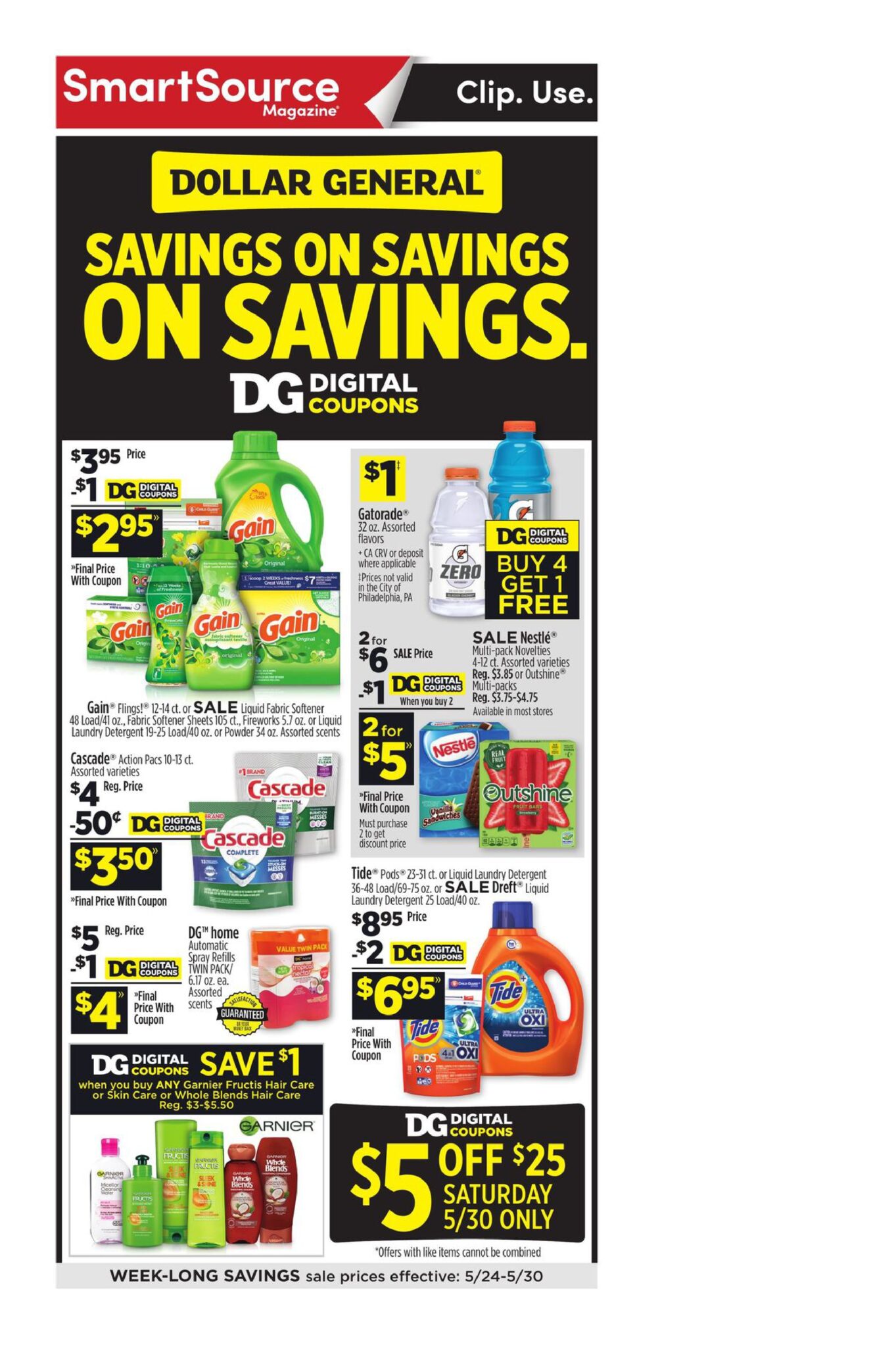 Dollar General Ad Scan May 24 - May 30, 2020