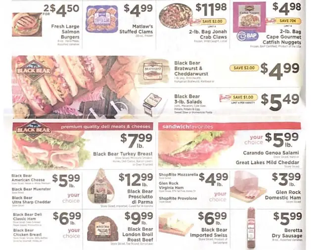 Current ShopRite Weekly Ad Scan