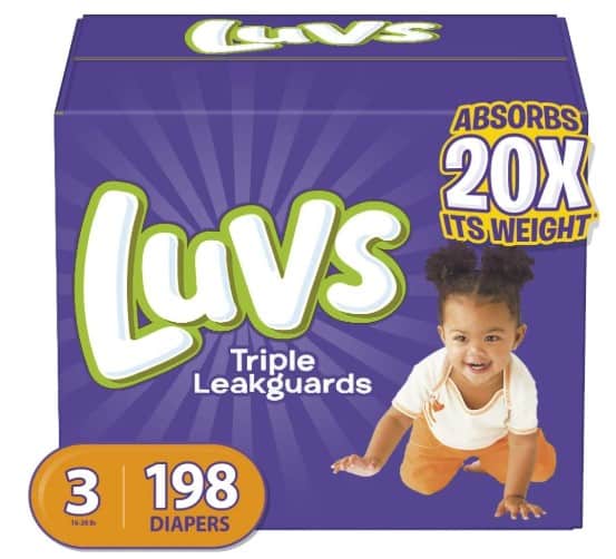 Luvs Diaper Deals at Amazon