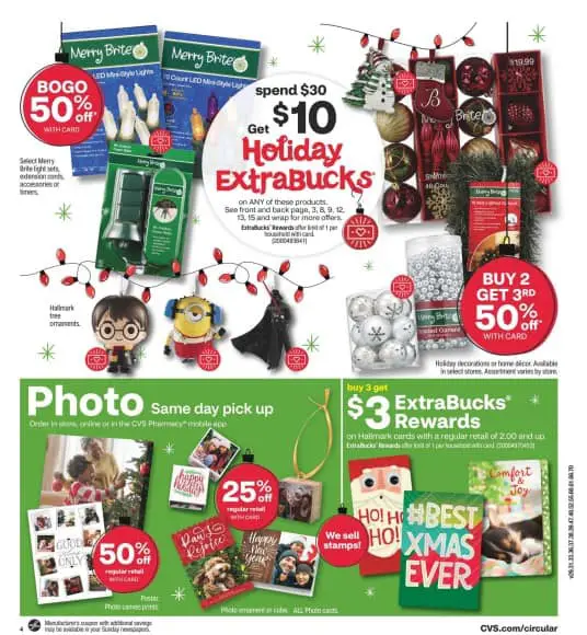 Current CVS Weekly Ad
