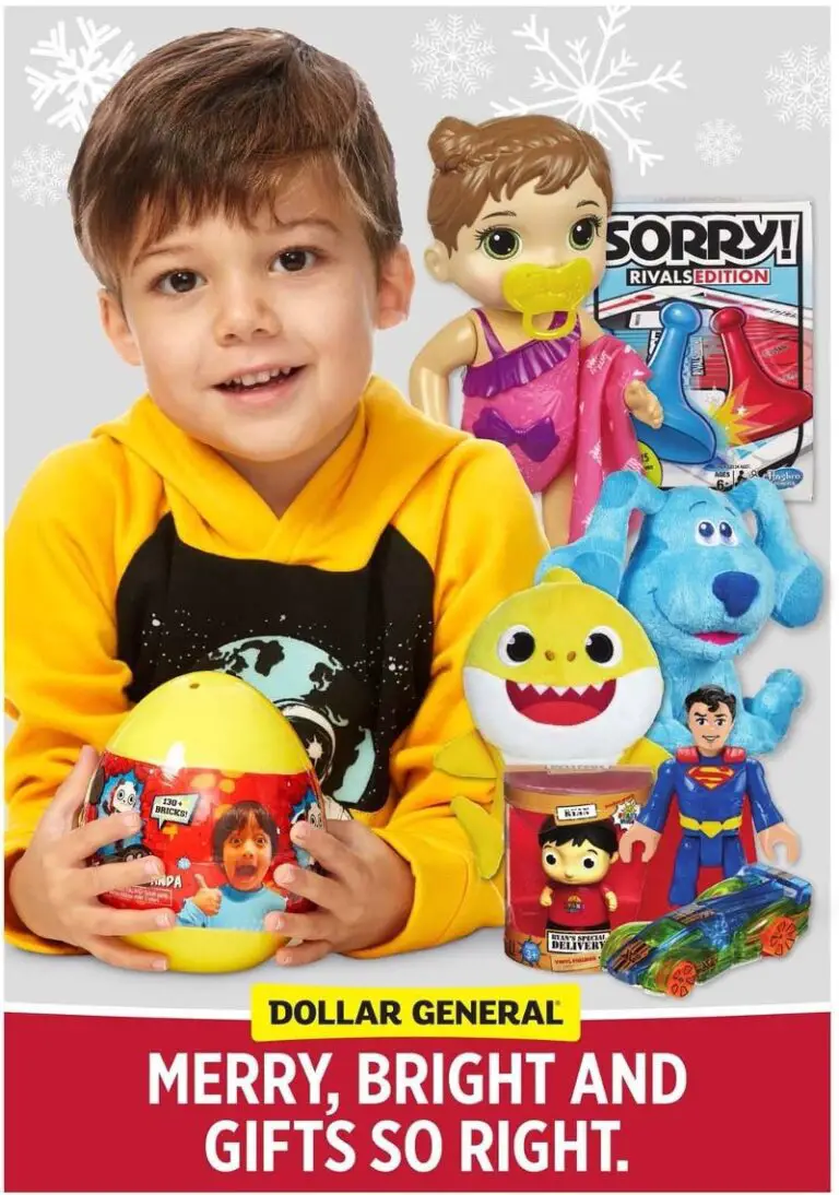 Dollar General Toy Book 2020