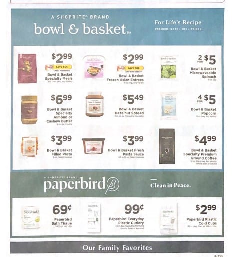 Current ShopRite Weekly Ad Scan
