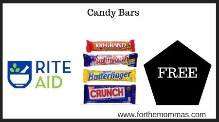 Free Single Serve Candy Bars at Rite Aid