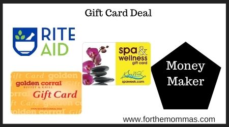 Gift Card Moneymaker at Rite Aid