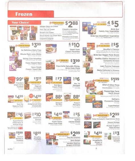 Current ShopRite Weekly Ad Scan
