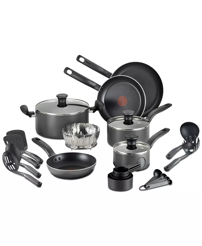 18-Piece T-Fal Nonstick Cookware Set ONLY $52.49 (Reg $200)