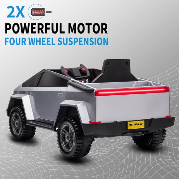 Walmart: MX Cybertruck 12V Battery Powered Ride-On with Remote Control ...