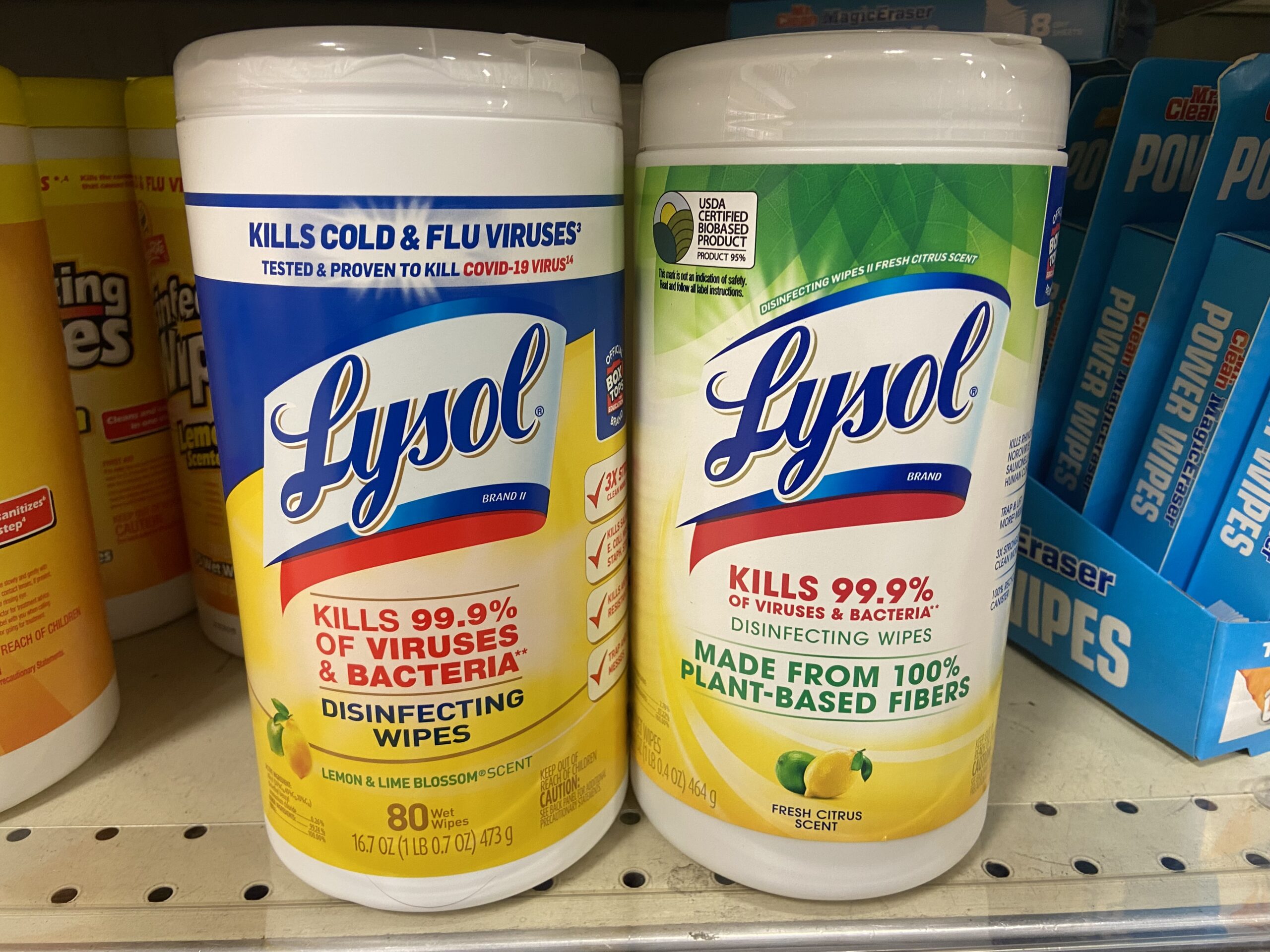 Lysol Disinfecting Wipes 80 ct Just $1.99 Each at ShopRite