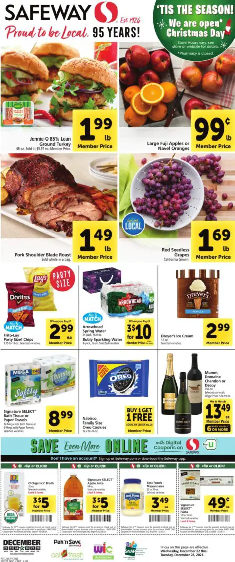 Latest Safeway Ad Preview