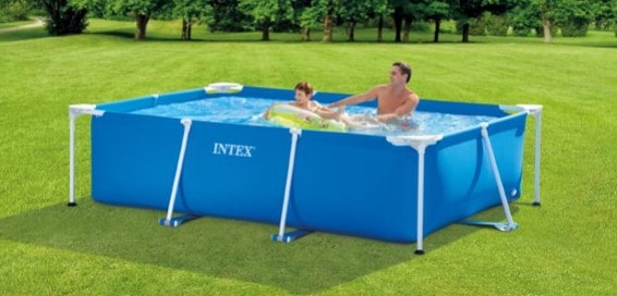 Walmart: Intex 8.5' x 5.3' x 2.13' Rectangular Frame Above Ground ...