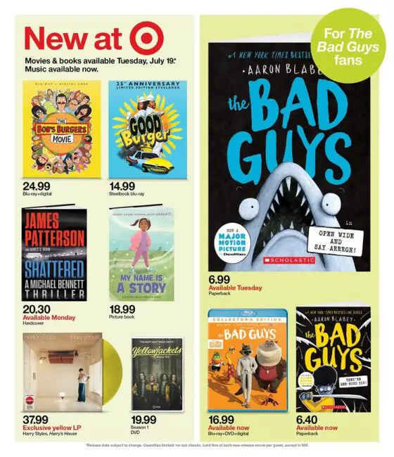 Target Weekly Ads Preview