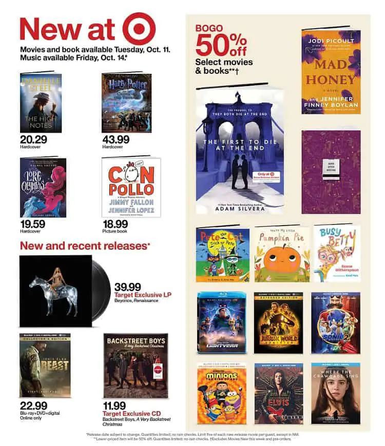 Target Weekly Ads Preview