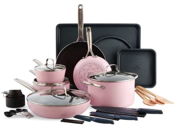 Walmart: Ceramic Non-Stick 30pc Cookware Set ONLY $99 (Reg $199)