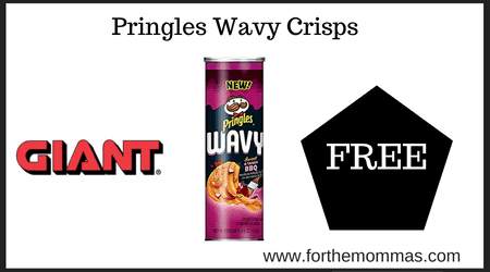FREE Pringles Wavy Crisps at Giant