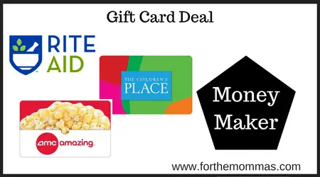Gift Card Moneymaker at Rite Aid