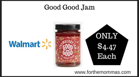 Coupon Deal at Walmart on Good Good Jam
