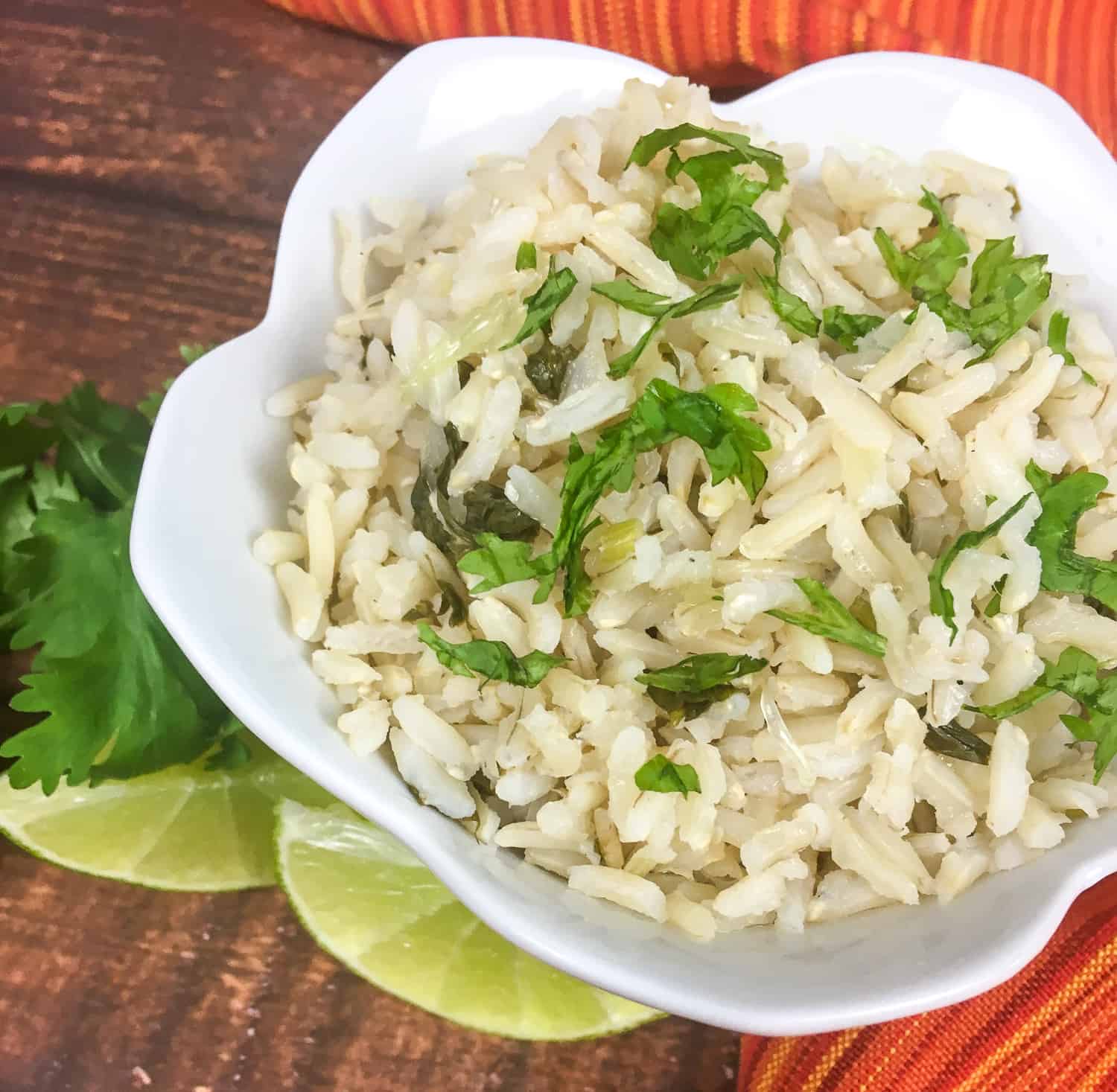 Easy and Flavorful Instant Pot® Cilantro-Lime Rice