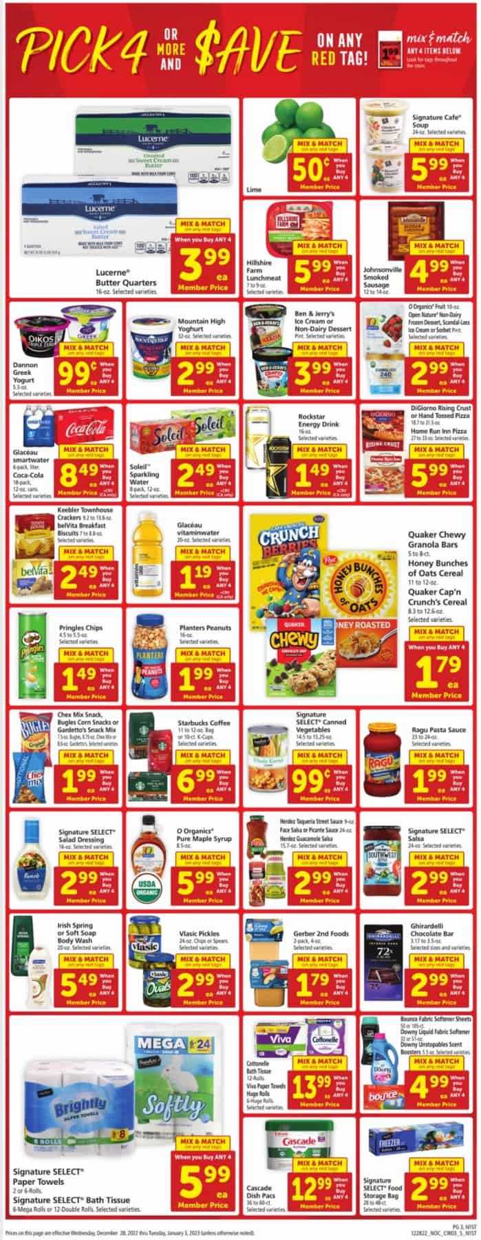 Current Safeway Weekly Ad (12/28/22 - 1/3/23)
