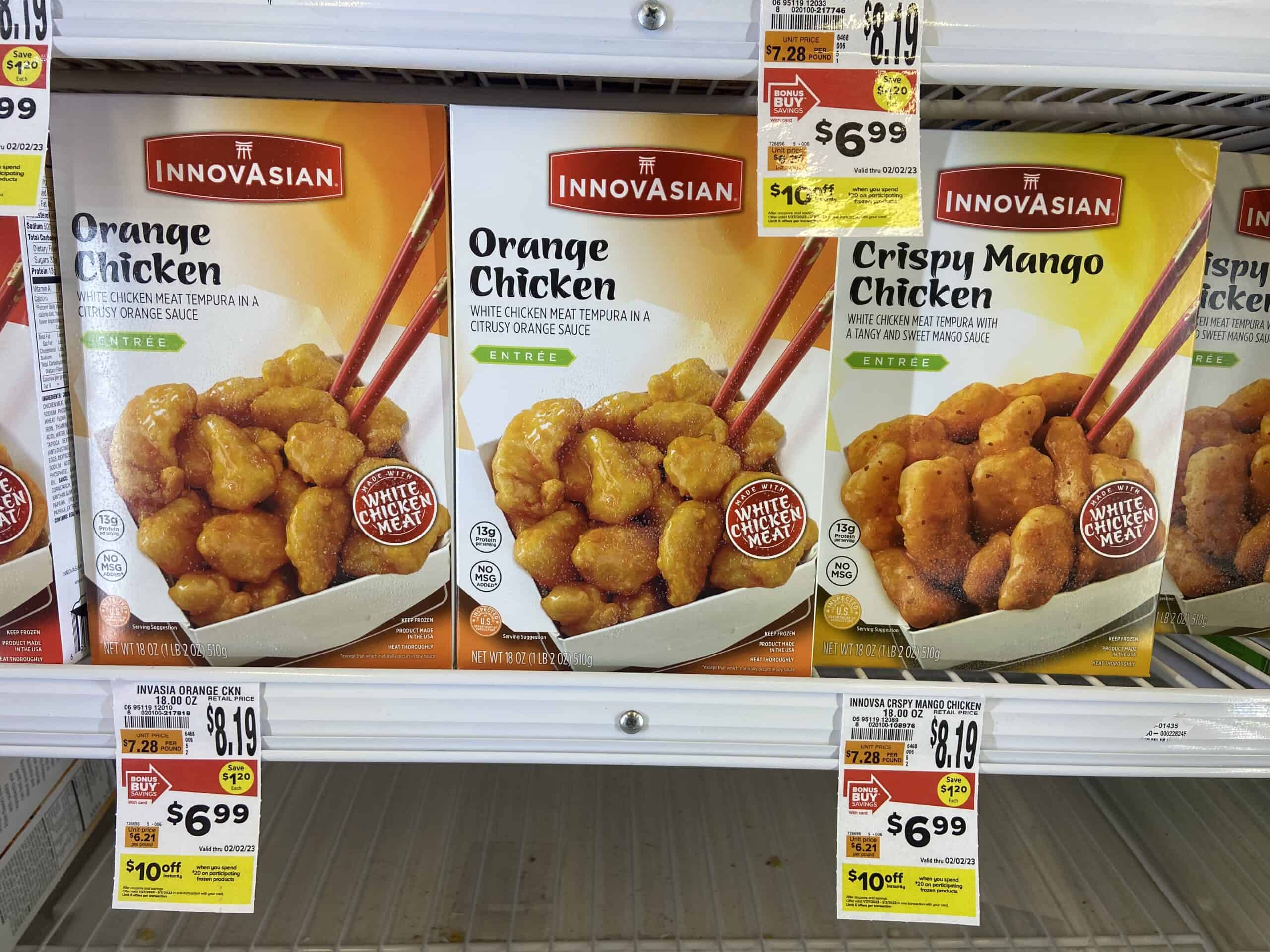 Innovasian Entrees JUST $3.19 Each at Giant