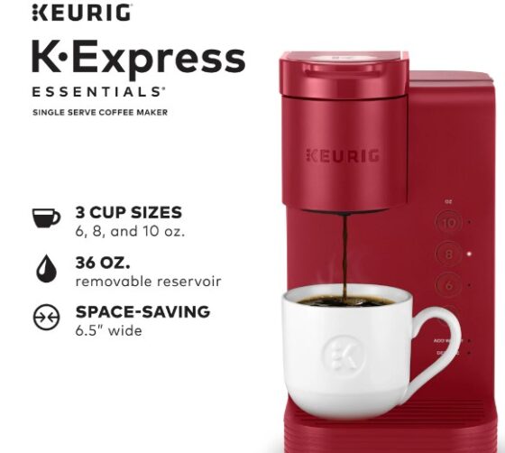 Walmart: Keurig K-Express Essentials Single Serve Cup ONLY $39 (Reg $59)
