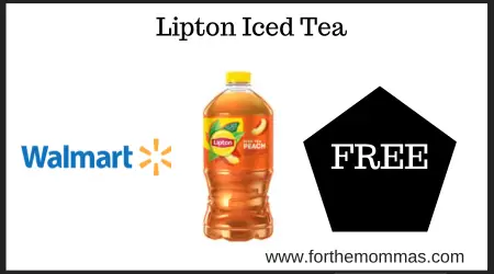 Coupon & Rebate Deal at Walmart on Lipton Iced Tea