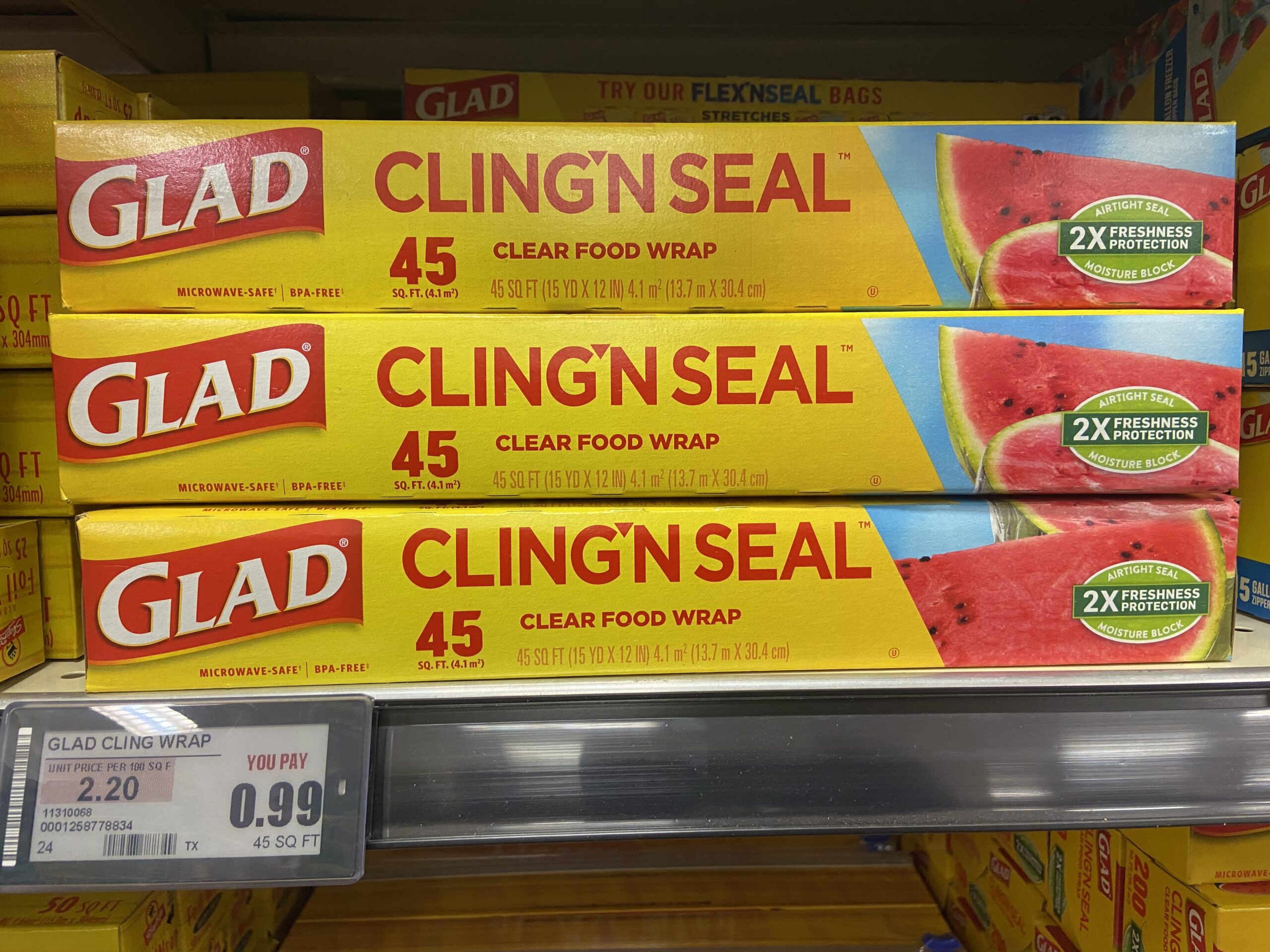 FREE Glad Cling'N Seal Wrap at ShopRite