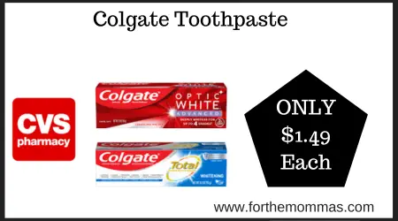 Coupon and Extrabucks Offer at CVS on Colgate Toothpaste